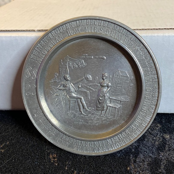 Frieling | Accents | Vintage Germany Pewter Small Tray Frieling Zinn ...